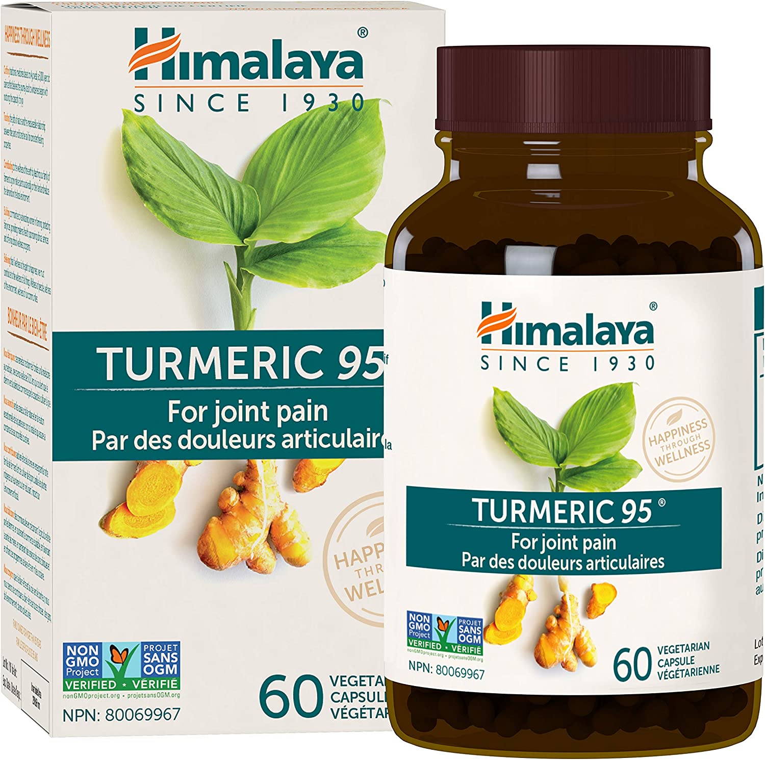 Himalaya Biologique Turmeric 95 (60 Caps)